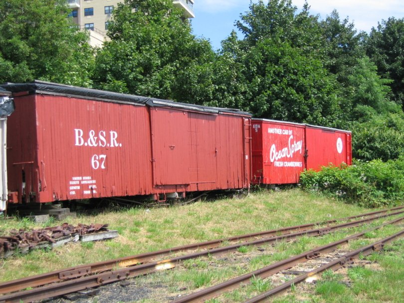 Boxcars at museum - Narrow Gauge railway Photo Gallery