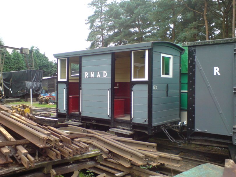 Ex Dean Hill Guards Van - Narrow Gauge railway Photo Gallery