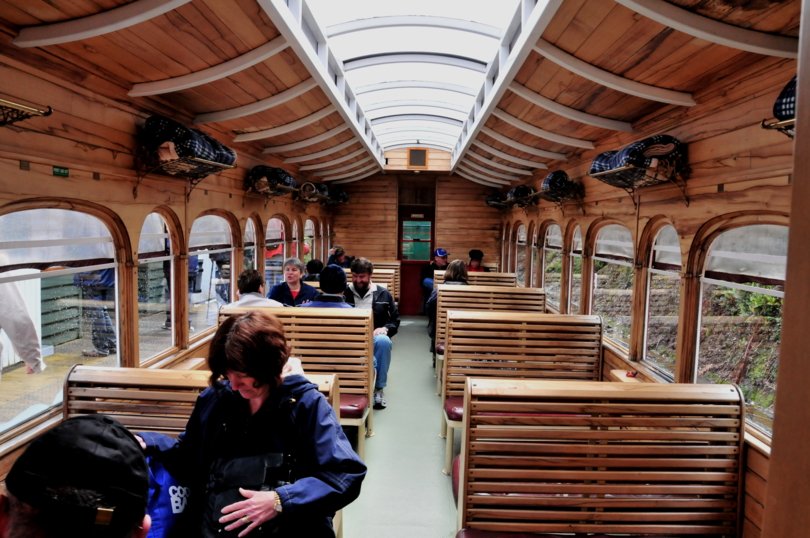 Inside The Carriage - Narrow Gauge railway Photo Gallery