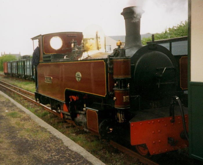 Russell at Porthmadoc - Narrow Gauge railway Photo Gallery