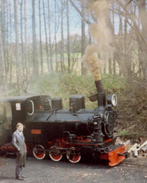 Naklo raising steam - Narrow Gauge railway Photo Gallery