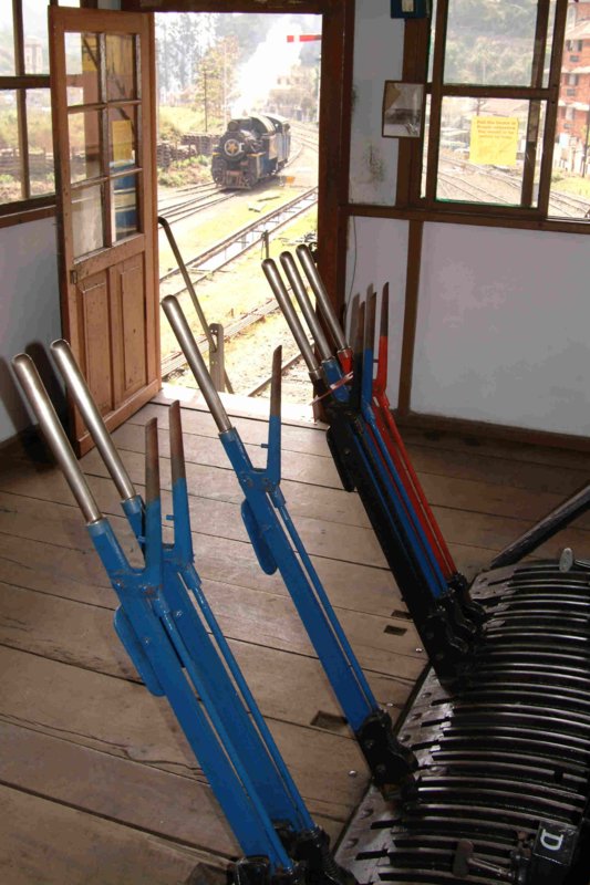 Coonoor loco yard signal box - Narrow Gauge railway Photo Gallery