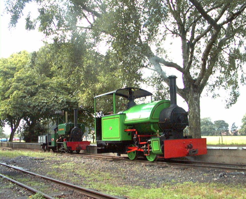 Woto and Peter Pan - Narrow Gauge railway Photo Gallery