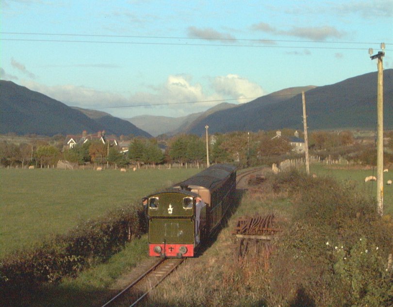 Tom Rolt at Ty Mawr - Narrow Gauge railway Photo Gallery