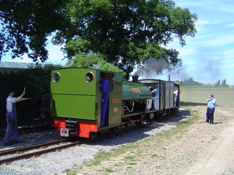 Changing tokens - Narrow Gauge railway Photo Gallery
