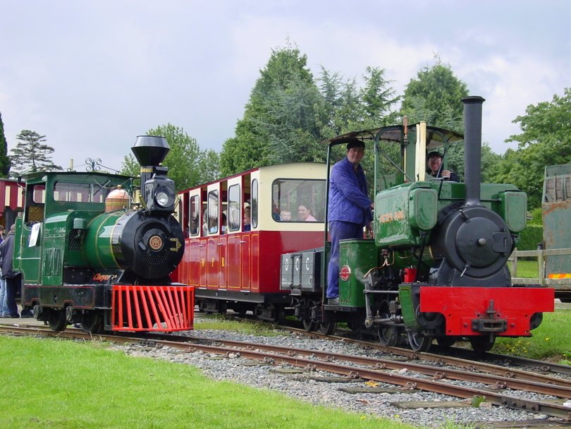 Peter Pan Leaving the Station - Narrow Gauge railway Photo Gallery