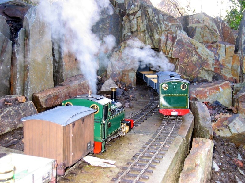At the Mine - Narrow Gauge railway Photo Gallery