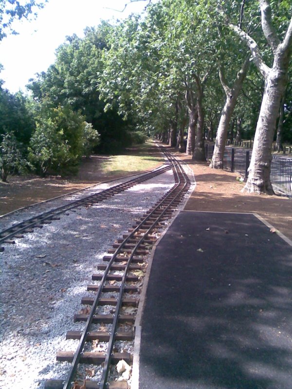 From the Station to the long straight - Narrow Gauge railway Photo Gallery